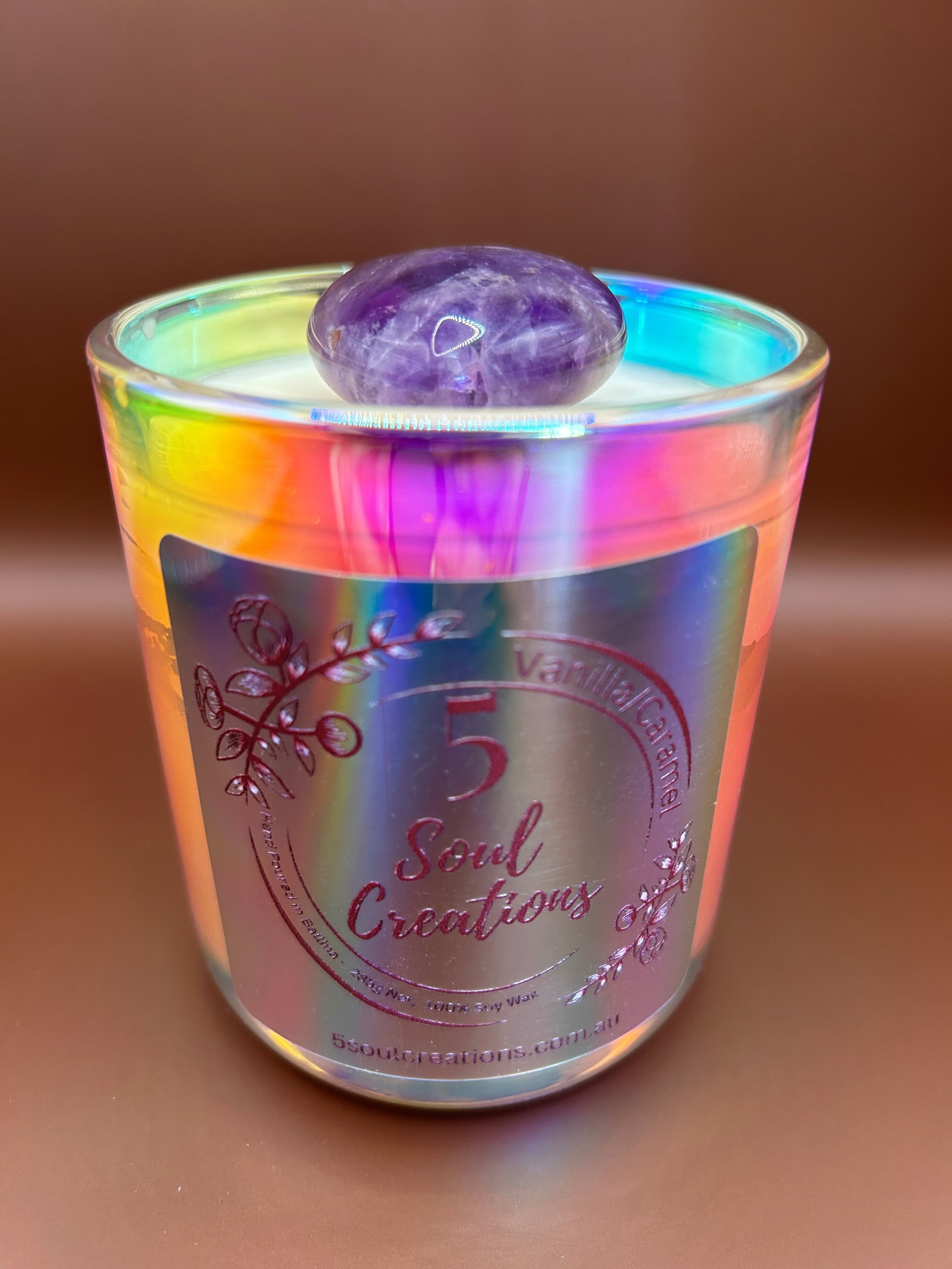 Crystal Heart Candles | 5 Soul Creations
